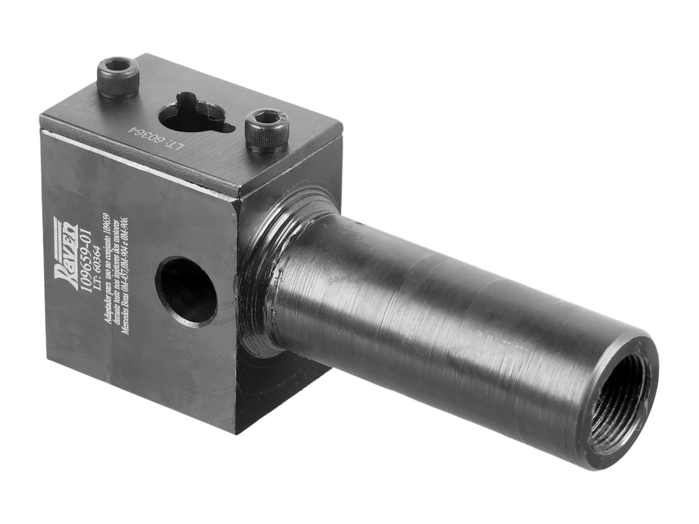 Adaptador para uso nos equipamentos 109659 e 109679 durante testes nos ...